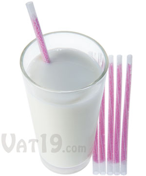 Magic Milk Straws: All-natural flavor straws encourage milk drinking