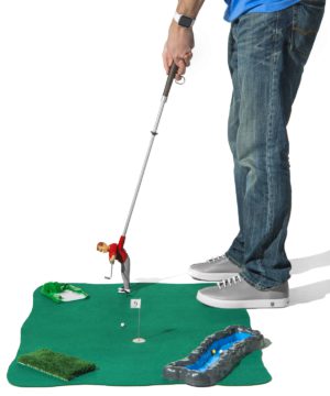 Mini Indoor Golf: Play a full hole of golf in your living room