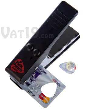 Pick Punch: Create your own guitar picks from old stuff lying around ...