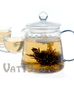 Teaposy Blooming Tea Gift Set: Includes 6 flowering teas, teapot and ...