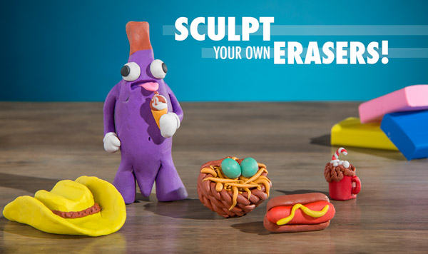 Creatibles DIY Eraser Kit: Make Your Own Erasers!
