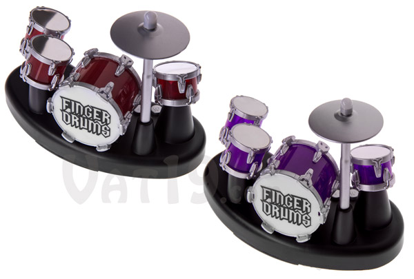 Finger Drums: Tap the drums and record your own beats.