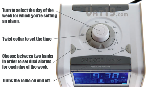Neverlate 7-day alarm clock ensures you'll never be late again