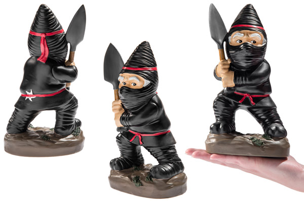 Ninja Garden Gnome: Diminutive folk creature trained in the art of shinobi
