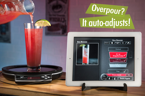 The Perfect Drink by Brookstone: App-controlled smart bartending
