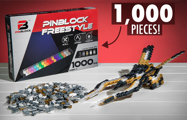 Pinblock: A Unique Interlocking Construction Toy System