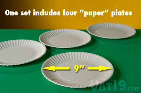 Reusable "Paper" Plates: Environmentally friendly alternative to paper ...