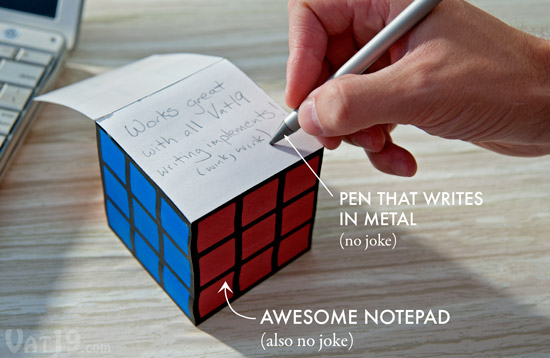 Rubik's Cube Notepad: Officially licensed notepad includes 700 tear-off ...