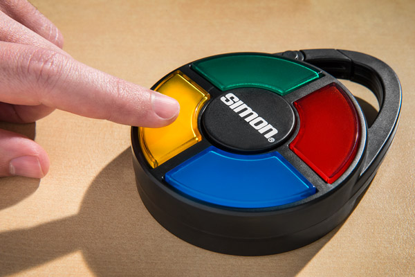 Mini Portable Simon with Carabiner