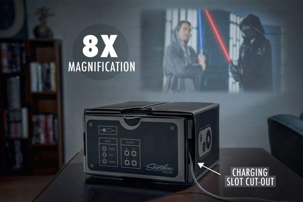 Smartphone Projector: Transform your mobile device into a big screen.