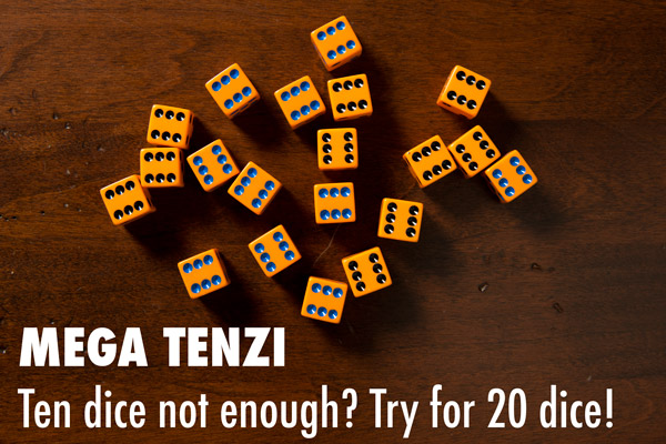 Tenzi: The fast-paced and frenzied dice-rolling game.