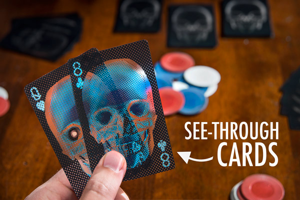 X-Ray Deck of Playing Cards: Deceptively Translucent