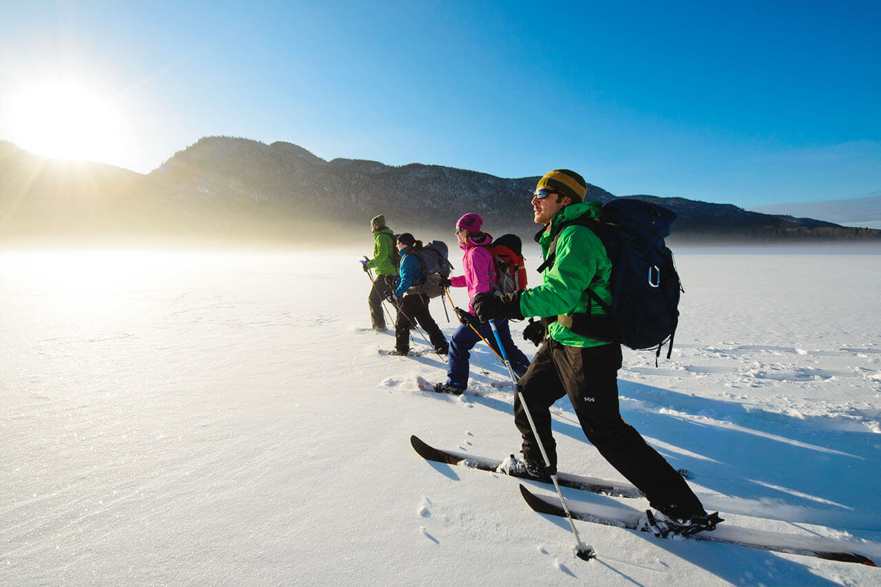 Outdoor Winter Activities - Snowshoeing, Cabins, Cross-Country Skiing ...