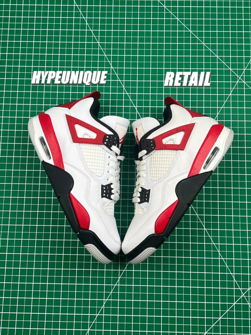 Jordan 4 Retro Red Cement Reps - HypeUnique