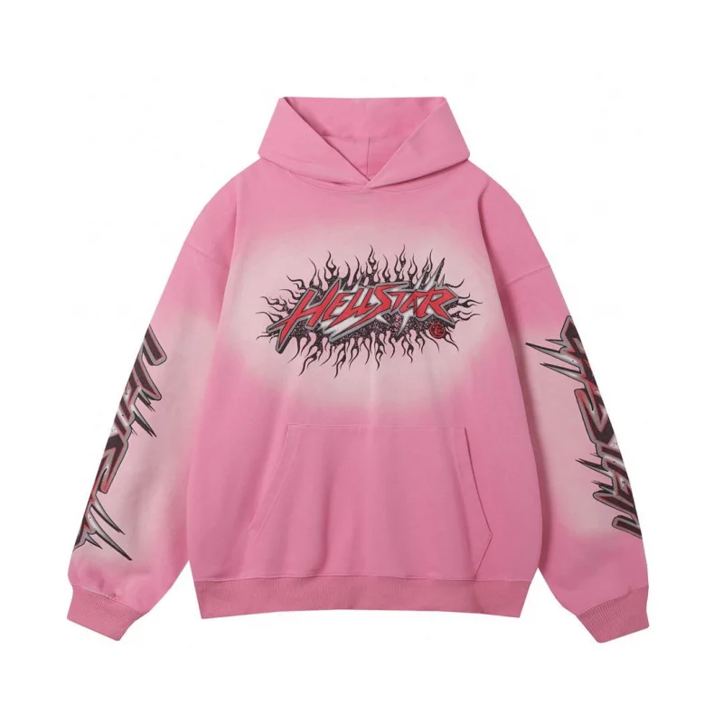 Hellstar Brainwashed Hoodie Pink