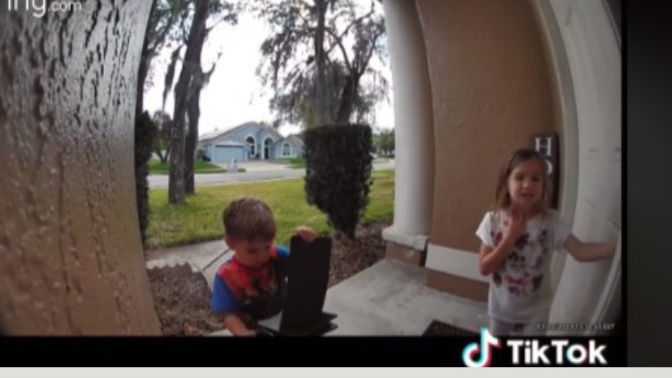 Family’s Ring Doorbell Camera Video Shows Mom Is “The Default Parent”