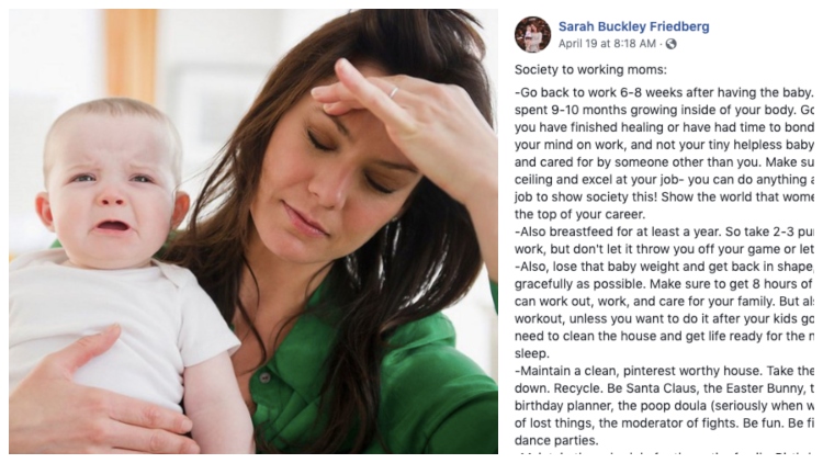 Fed-Up Mother Shares Her Theory As to Why Working Moms Are So Stressed ...