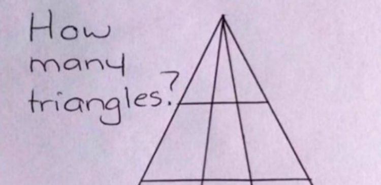 If You Can Crack This Triangle Brain Teaser, You Might Just Be a Genius