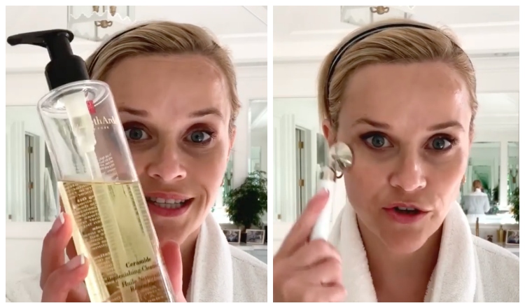 Reese Witherspoon Shares Her 3-Step Nighttime Skin Care Routine