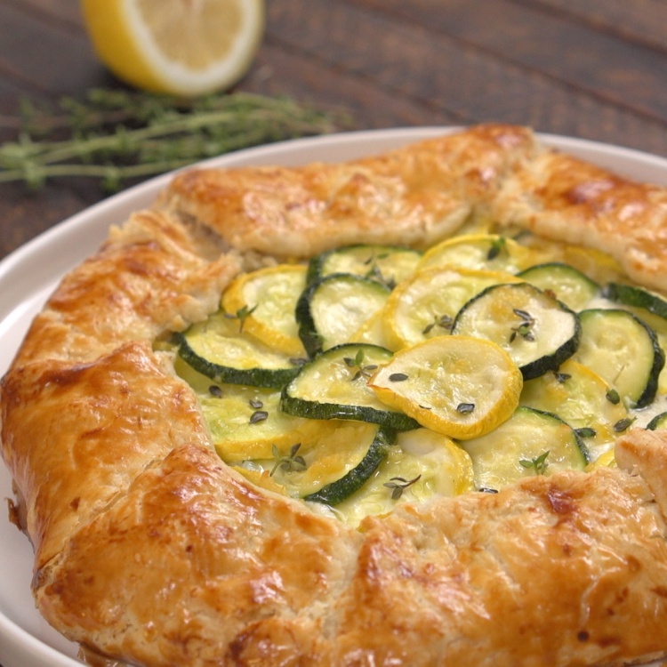How To Make A Zucchini Ricotta Galette For Summer