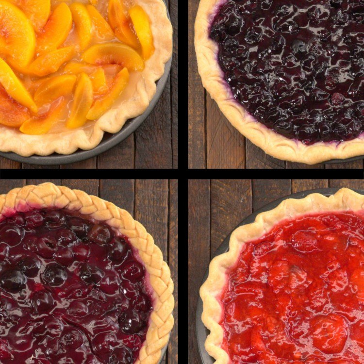Decorative Pie Crusts – 4 Ways