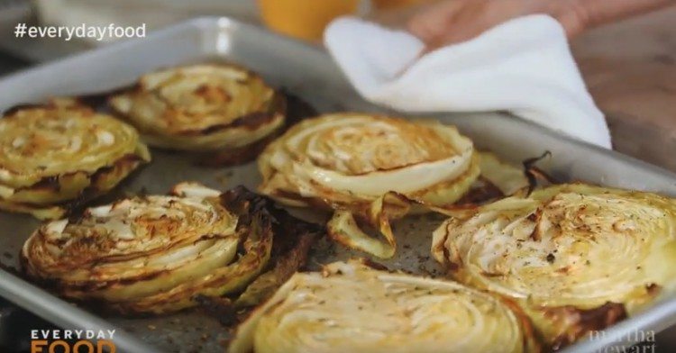 Here’s a Stunning Recipe for Roasted Cabbage to Try Out