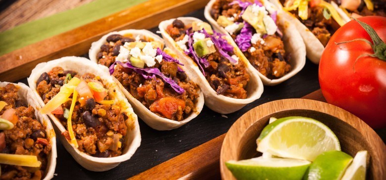 One-Skillet Mini Taco Boats