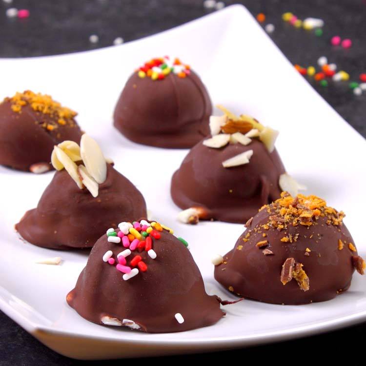 Blissfully Simple Ice Cream Truffles