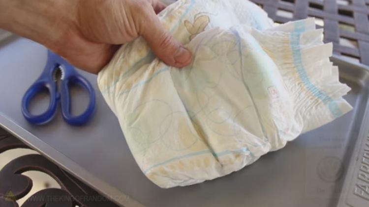 How To Turn Diapers Into DIY Gardening Gel
