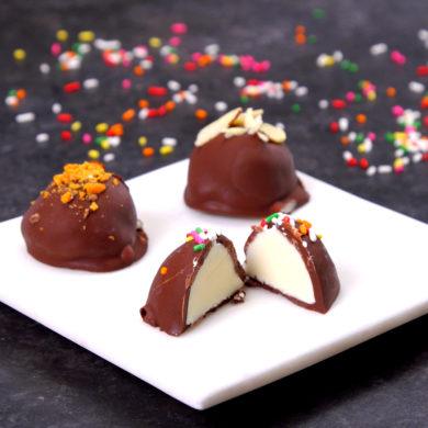 Blissfully Simple Ice Cream Truffles