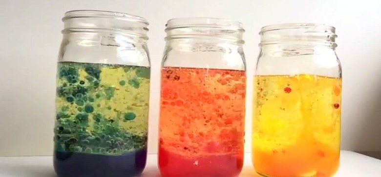 How to Make DIY Lava Lamp Mason Jars