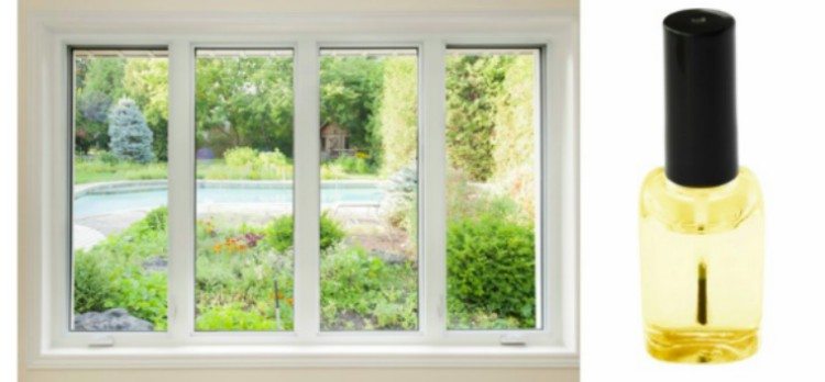 The Weird Reason to Put Nail Polish on Your Window Screens