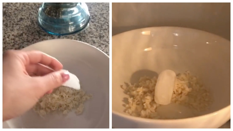 TikTok Hack Shows How to Reheat Rice with the Help of Ice Cubes