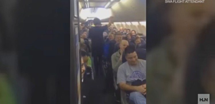 This Flight Attendant Has The Best Safety Speech