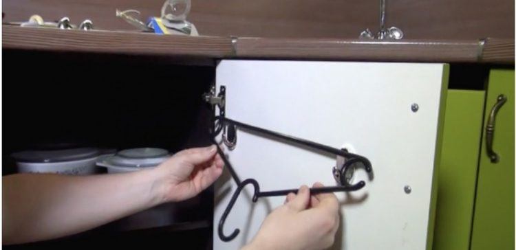Transform Your Kitchen Storage Space Using Hangers and Hooks!