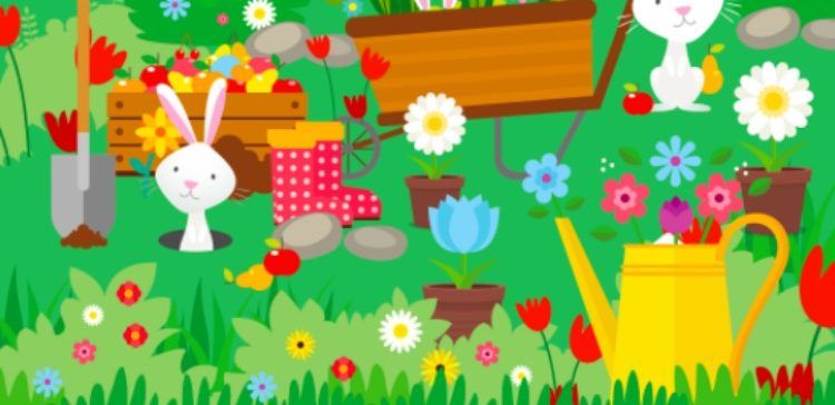 Can You Find the Easter Egg the Bunnies Hid in This Picture?