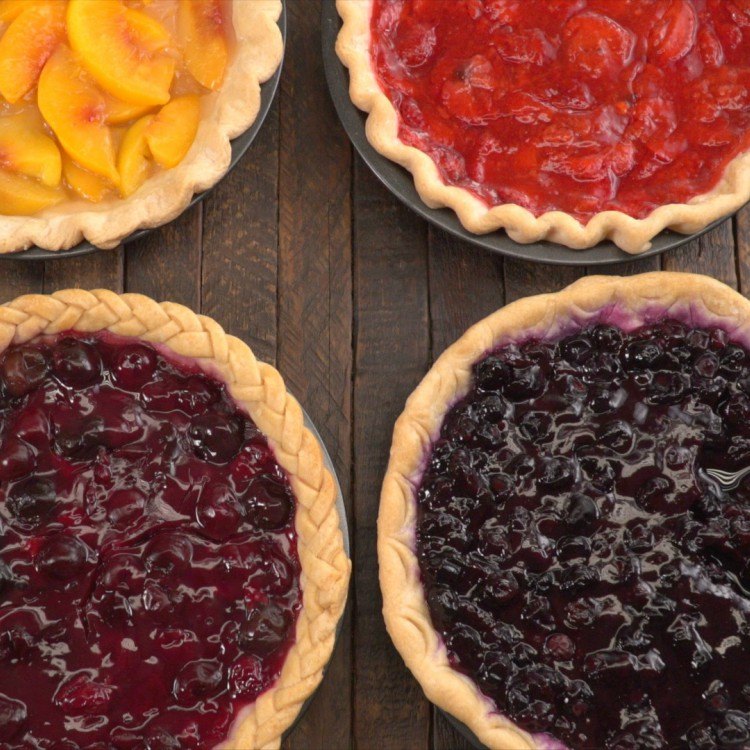 Decorative Pie Crusts – 4 Ways