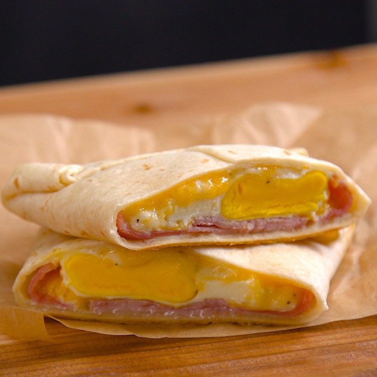 Ham & Cheese Breakfast Pockets