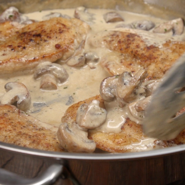 Rosemary Portobello Chicken