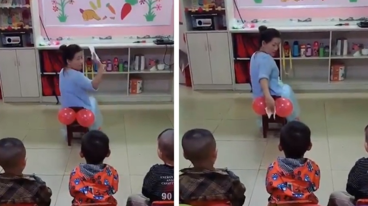 Video Of A Teacher Showing Kids The Proper Way To Wipe Has Gone Viral