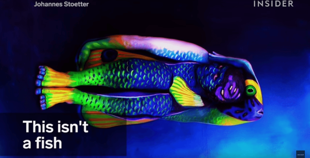 This Is Not a Fish. It’s a Person. Just Watch!