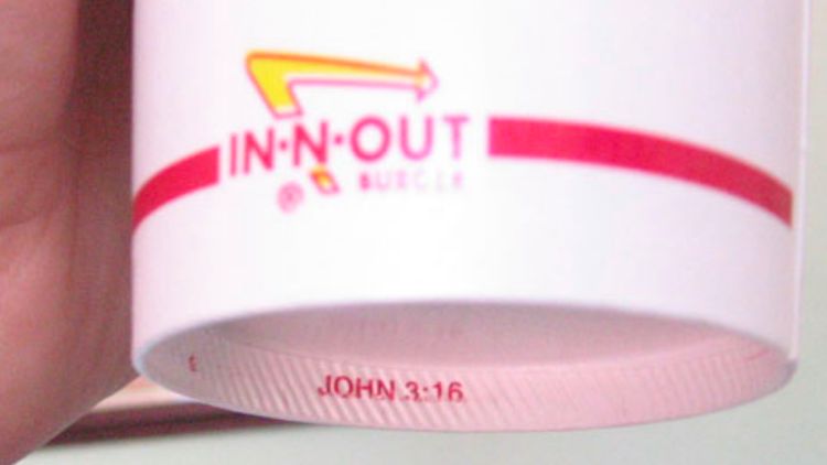 Why In-N-Out Burger Prints Bible Verses On Their Wrappers And Cups
