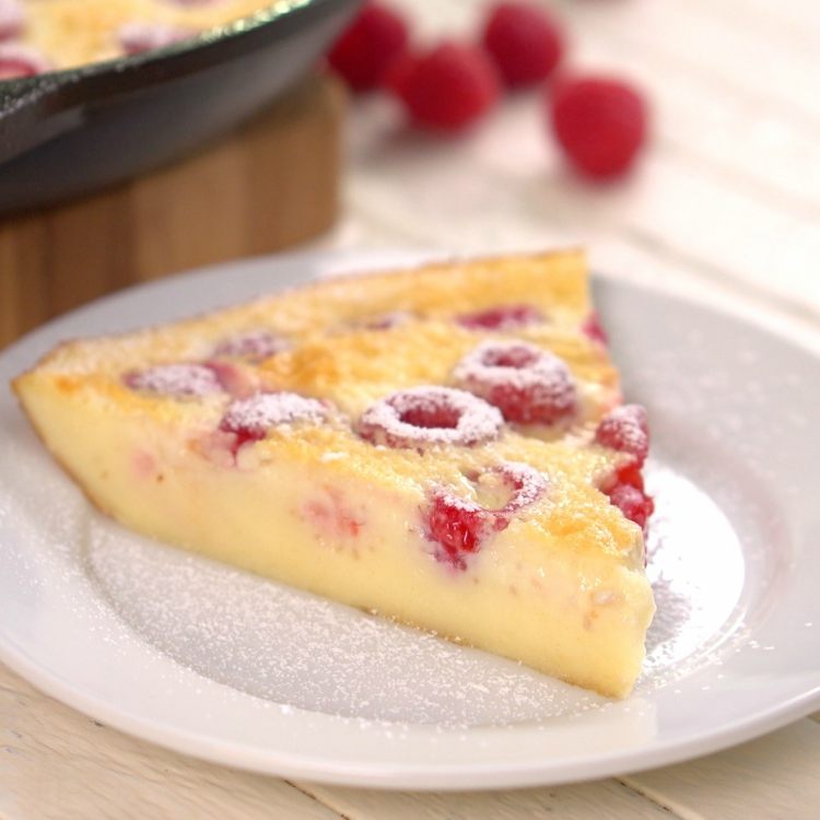 Raspberry Clafoutis