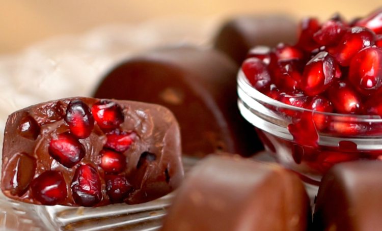 Pomegranate Chocolates