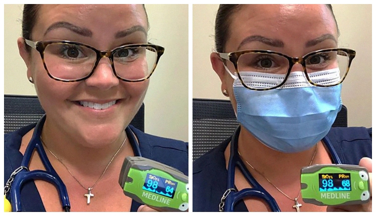 Doctor Conducts Experiment to Show How Wearing Masks Affects Our Bodies
