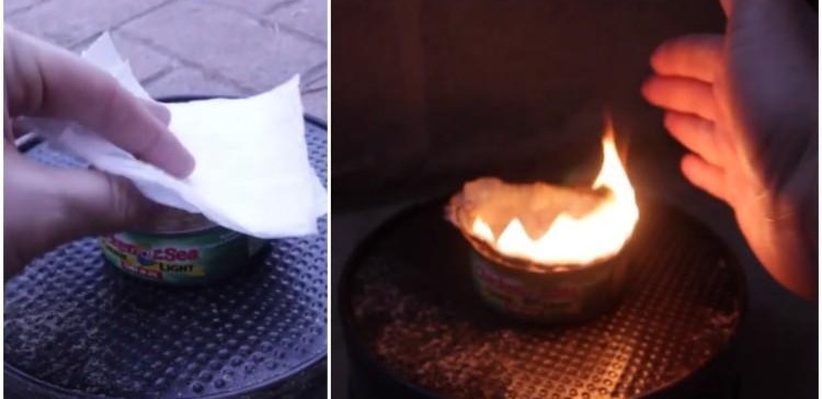 How to Make an Emergency Tuna Can Heater