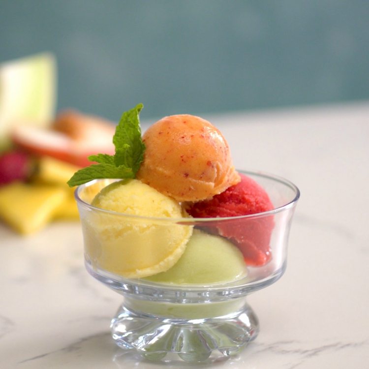 Fruit Sorbet 4 Ways