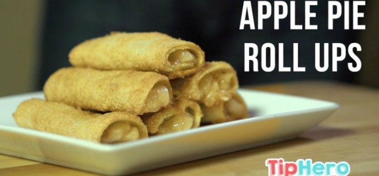 Easy Apple Pie Roll-Ups