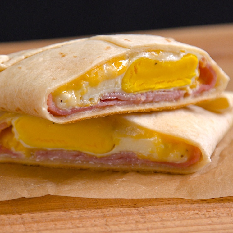 Ham & Cheese Breakfast Pockets