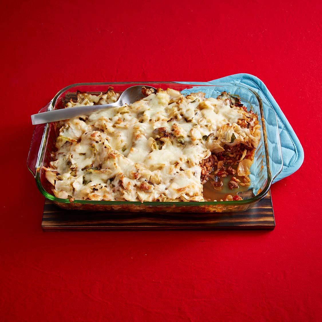 Cabbage & Beef Casserole - recipe from MyNetDiary